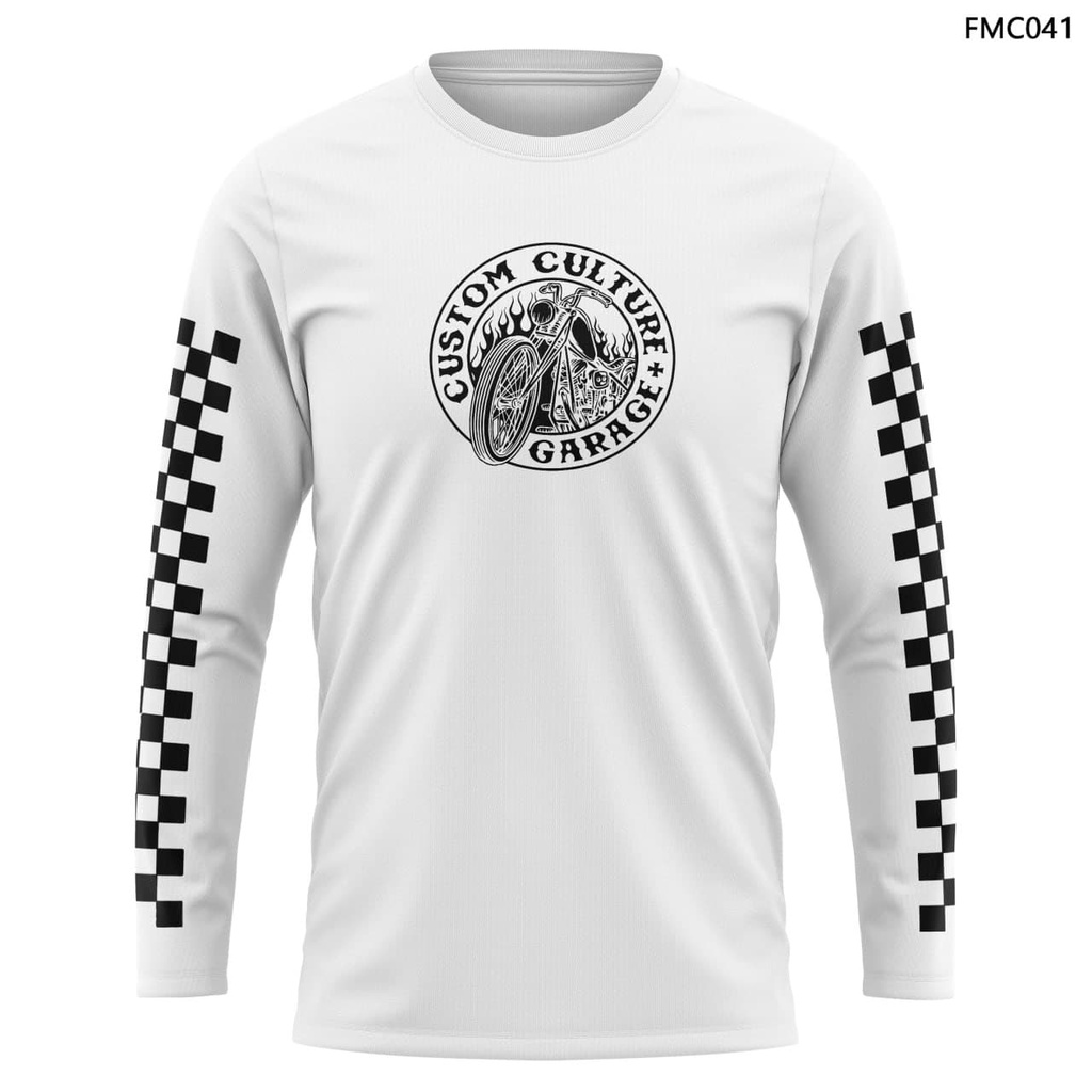 Jual Baju Motor Custom Garage Kaos Motor CHOPPER Custom Culture Kaos ...