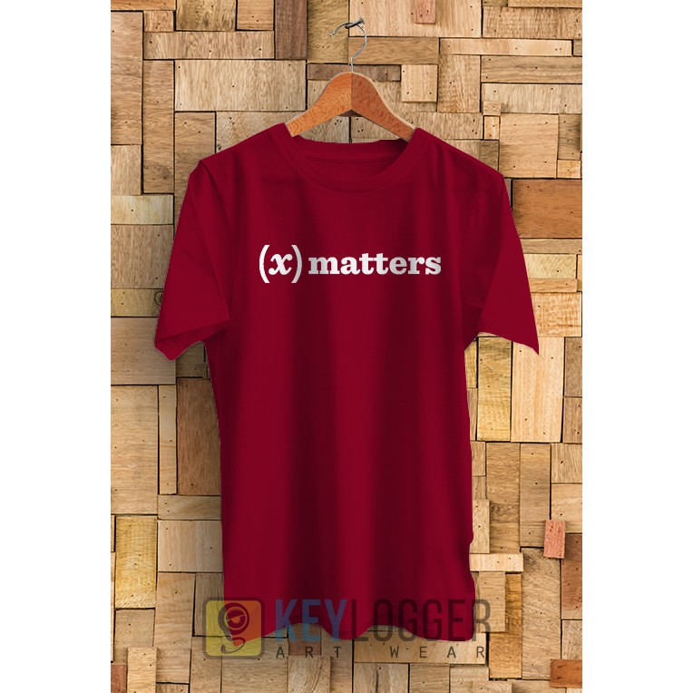 Jual Baju Kaos Unik Xmatters Logo a4 | Shopee Indonesia