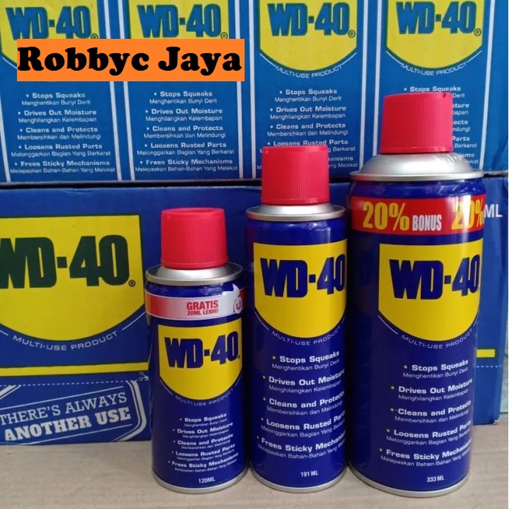 Jual Minyak WD40 Pelumas Anti Karat 333ml 191ml Lubricant WD 40 | Shopee Indonesia