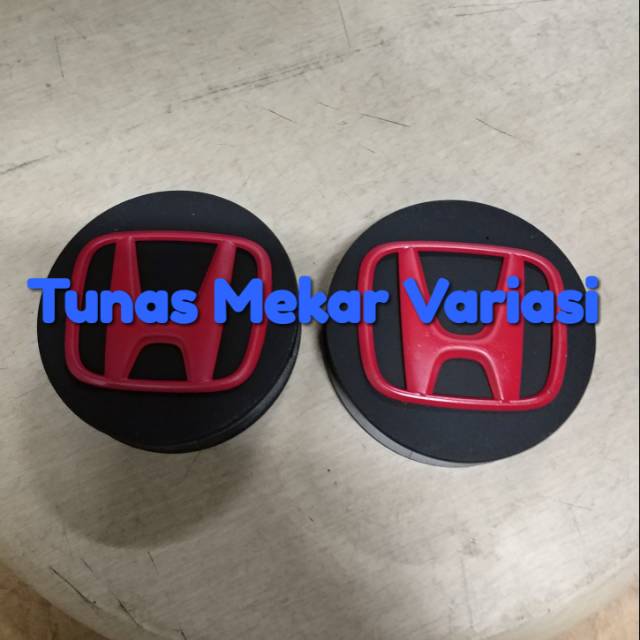 Jual Dop Velg Honda Besar Hitam Merah diameter 7cm | Shopee Indonesia