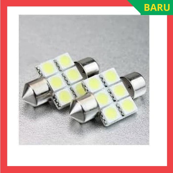 Jual Lampu Plafon Mobil LED Lampu Kabin Mobil 6 SMD 5050 6 Mata Lampu ...