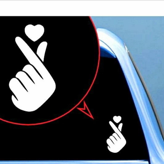 Jual Sticker Mobil Korea Sarangeo | Shopee Indonesia