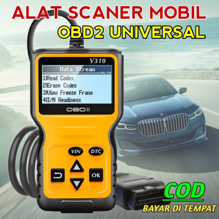 Jual OBD2 Scanner Mobil Alat Scaner Mobil OBD II Diagnoctic Reader V310 | Shopee Indonesia