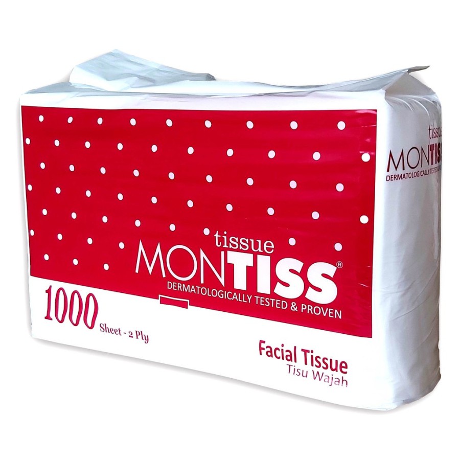 Jual Tissue MONTISS Facial 1000s 2 PLY | Shopee Indonesia