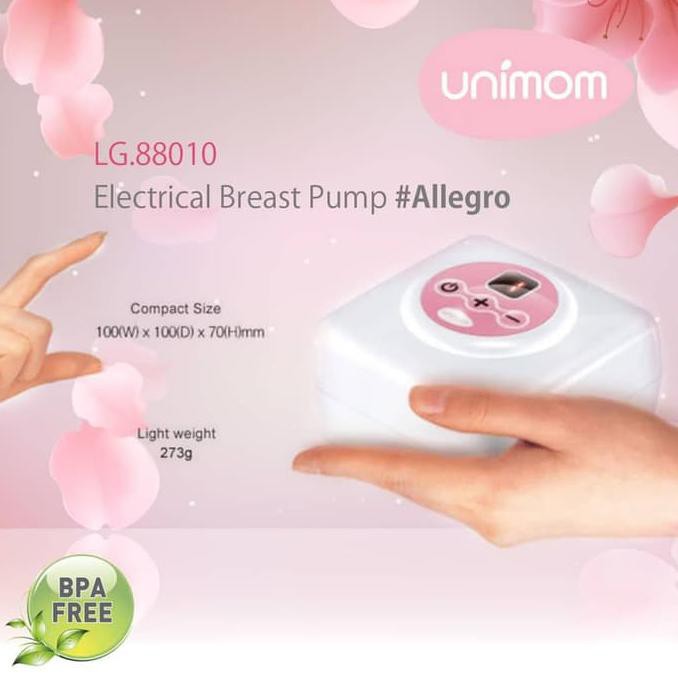 Jual Unimom Alegro pompa asi elektric rechargeable | Shopee Indonesia