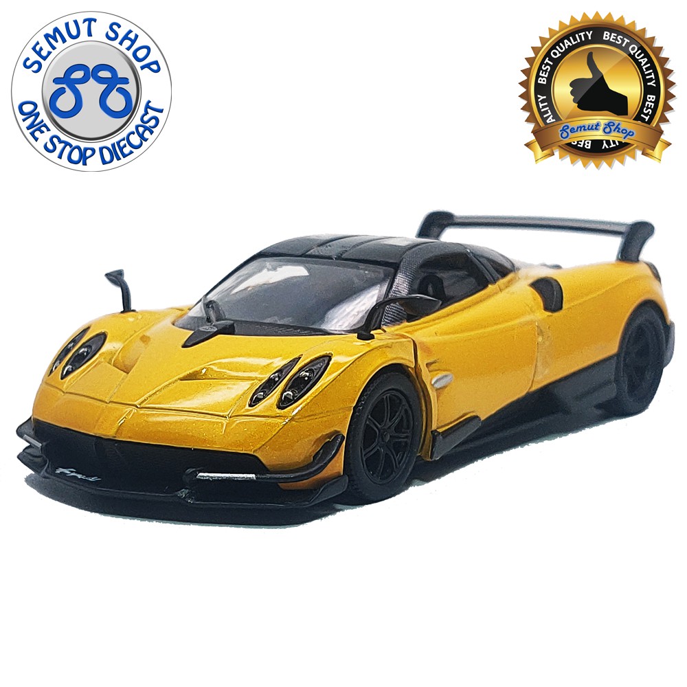 Jual Kinsmart 2016 Pagani Huayra BC Polos Miniatur Diecast Mobil Pagani ...