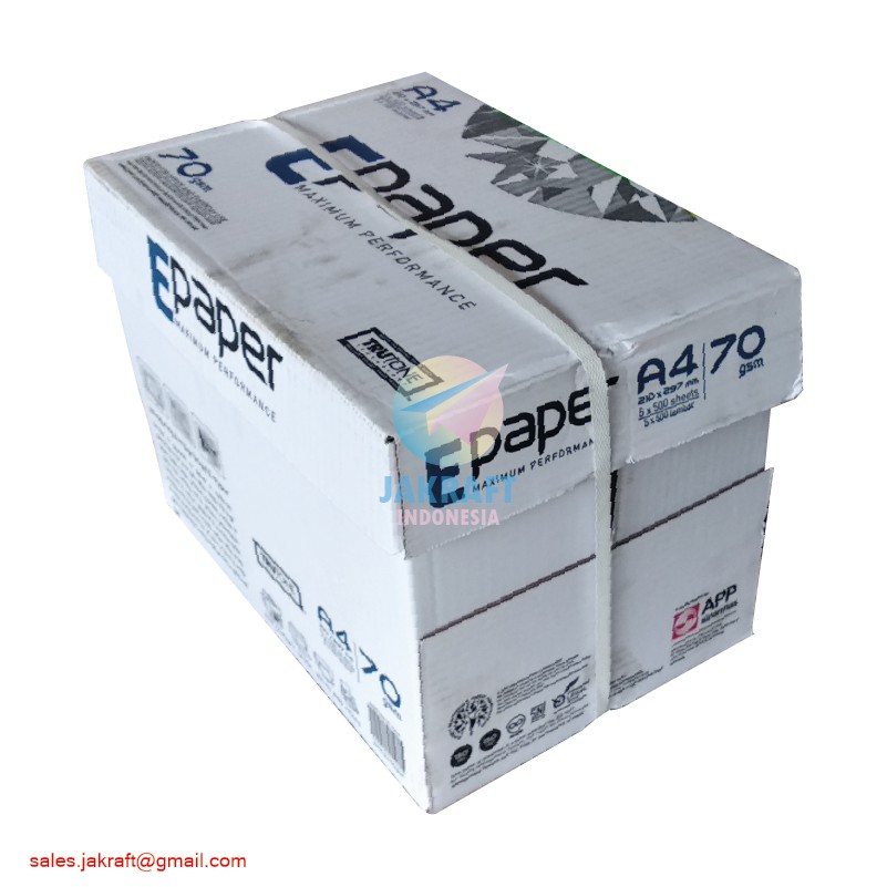 Jual Promo 2500 Lembar Kertas Hvs A4 70 Gram Gsm Epaper Seperti