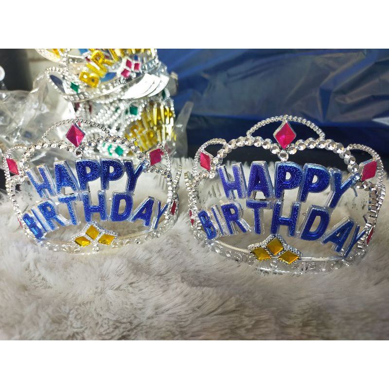 Jual MAHKOTA ULANG TAHUN ANAK / MAHKOTA HAPPY BIRTHDAY / PRINCESS ...
