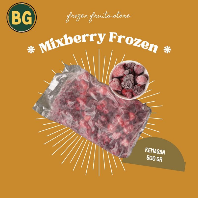 Jual Buah Mixberry Frozen, beku,harga murah,grosir,berkualitas | Shopee ...