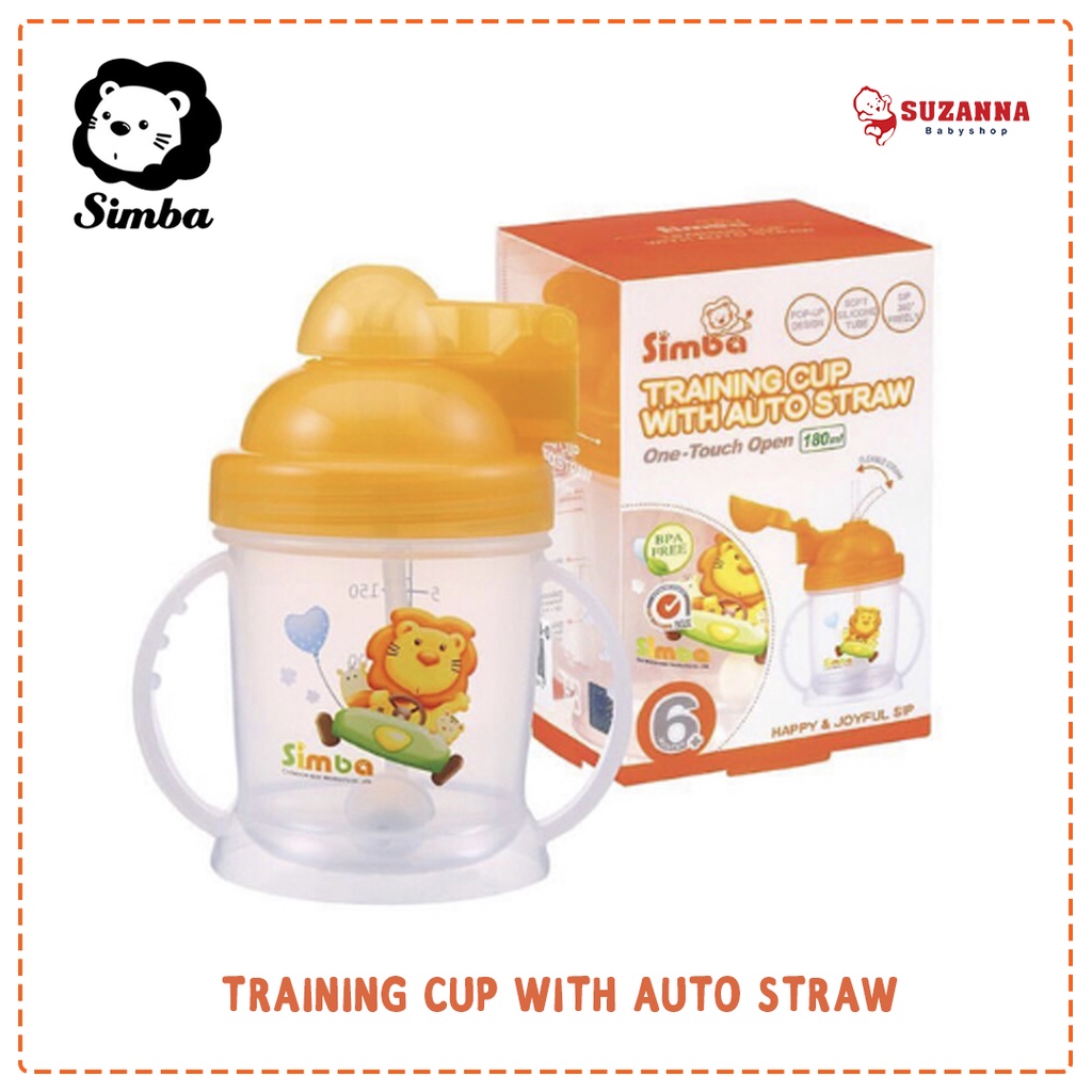 Jual Simba Auto Training Cup 180ml Botol Minum Bayi | Shopee Indonesia