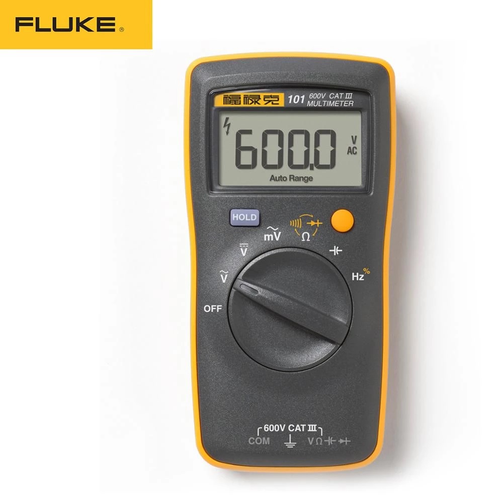 Jual FLUKE 101 - Basic Digital Portable Pocket Multimeter with LCD ...