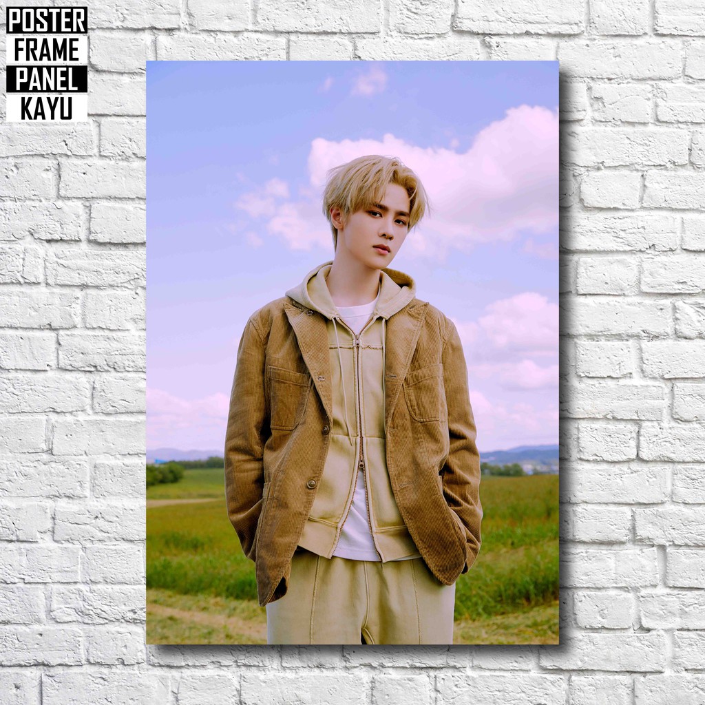 Jual Poster NCT U Kun From Home Resonance Part 1 Frame Kayu Solid A4 ...