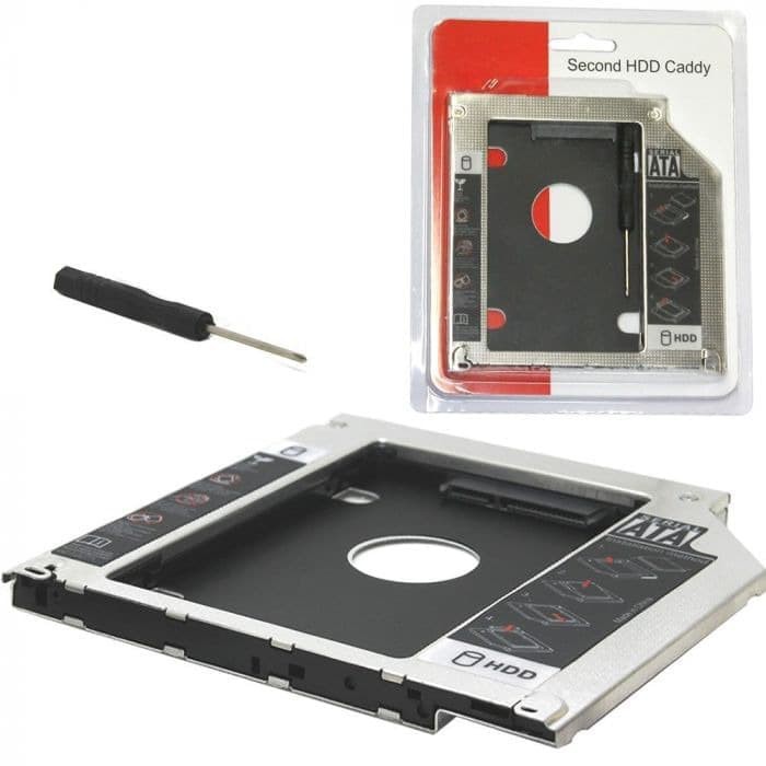 Jual SSD HDD CADDY 9.5MM SLIM - SSD HDD CADDY 12.7MM HARDISK CADDY FOR ...