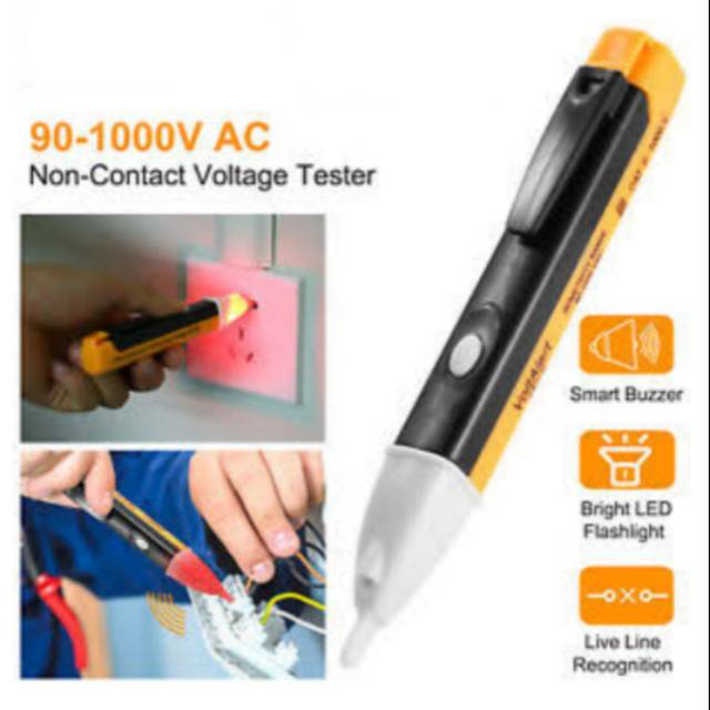 Jual Alat cek listrik kabel LED AC elektrik voltase tester volt pen ...