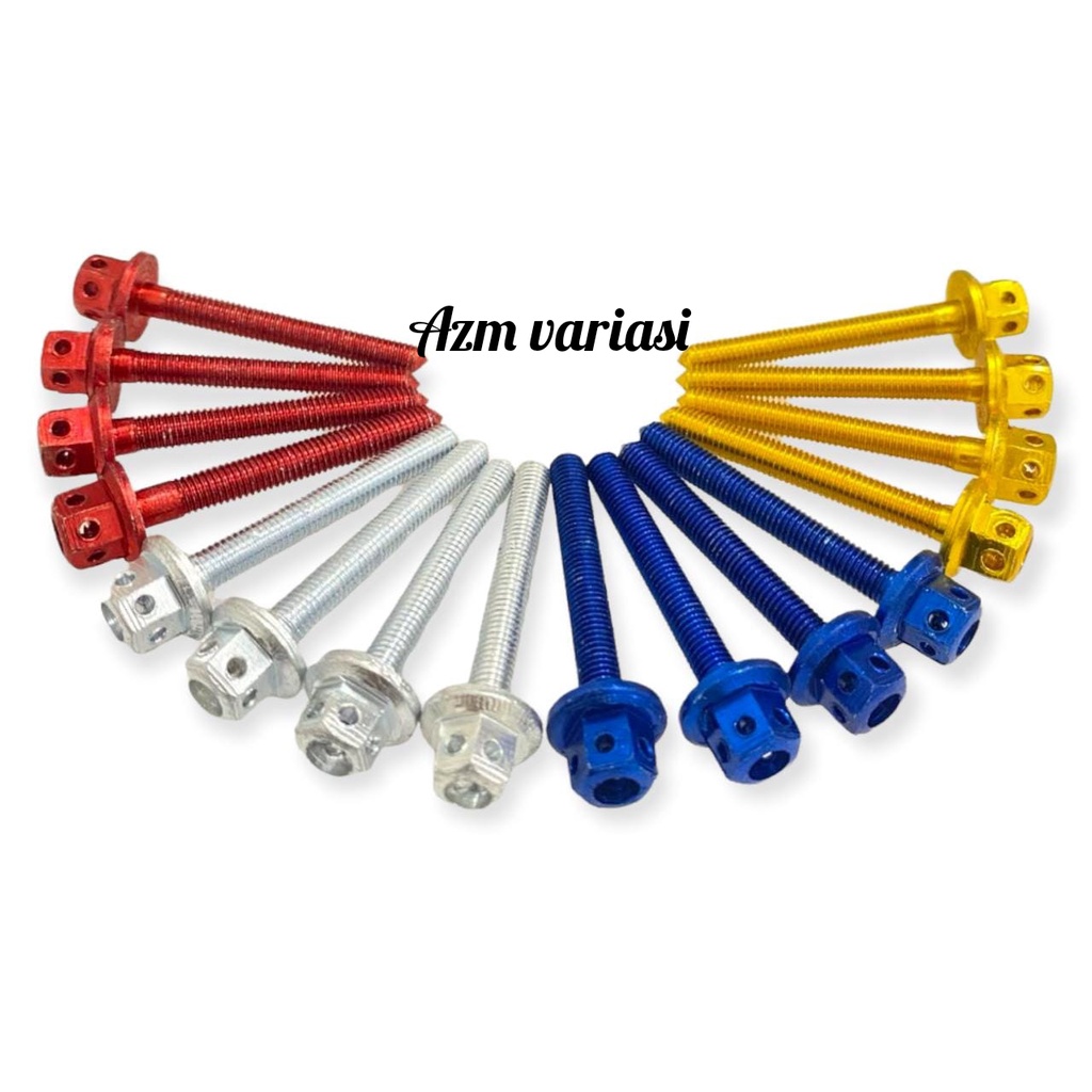 Jual Baut Windshield Baut Visor 6cm cnc Nmax Aerox PCX ADV Lexi, Baut ...