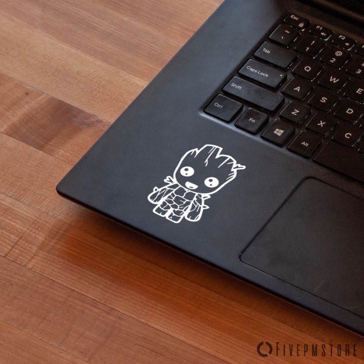 Jual Sticker Baby Groot - stiker Baby Groot untuk laptop Mac Asus Acer ...