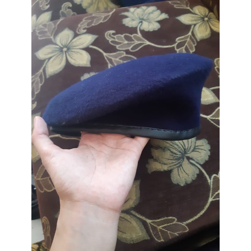 Jual Baret Biru Dongker / Baret BRIMOB, Baret DAMKAR | Shopee Indonesia