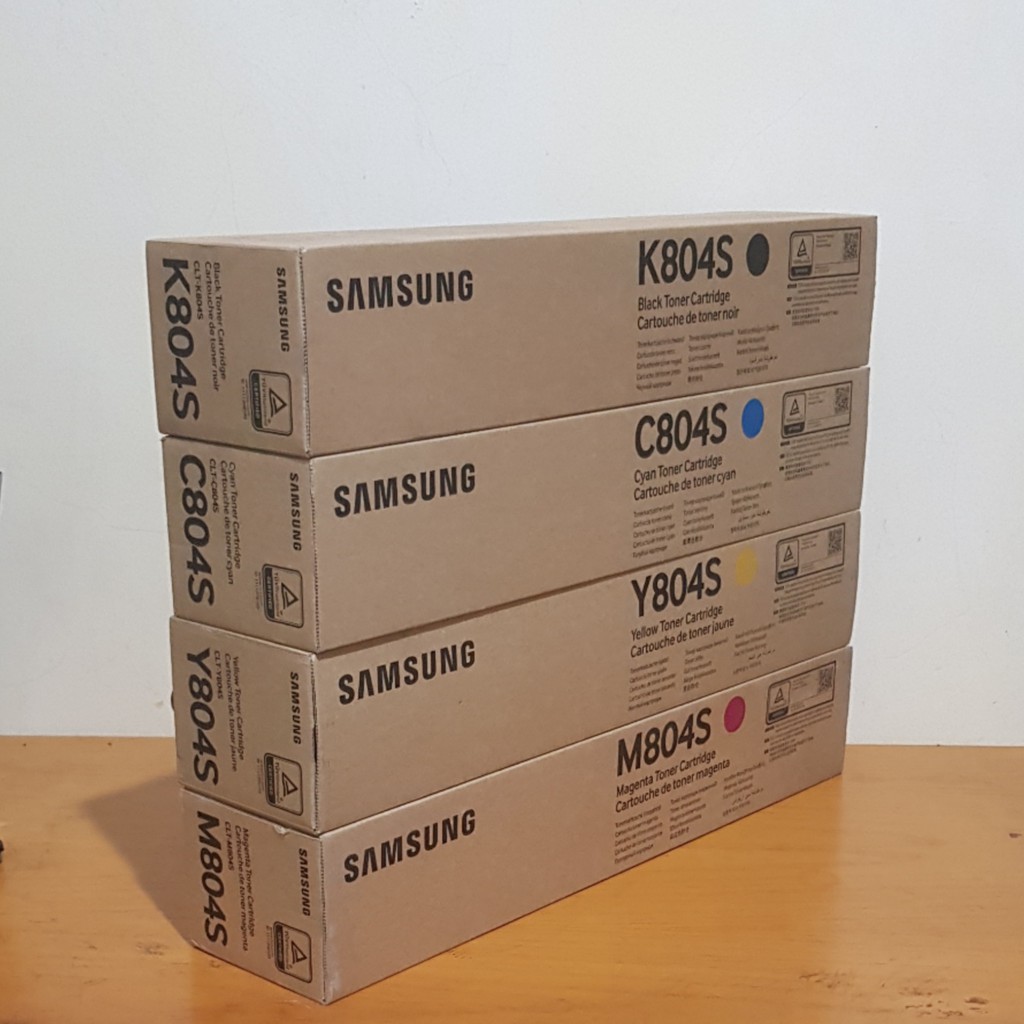 Jual Samsung CLT-804S CMYK Kartrid Toner Multipack Asli (SS586A ...