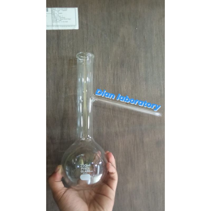 Jual Labu destilasi atau distiling 100ml125ml PYREX | Shopee Indonesia
