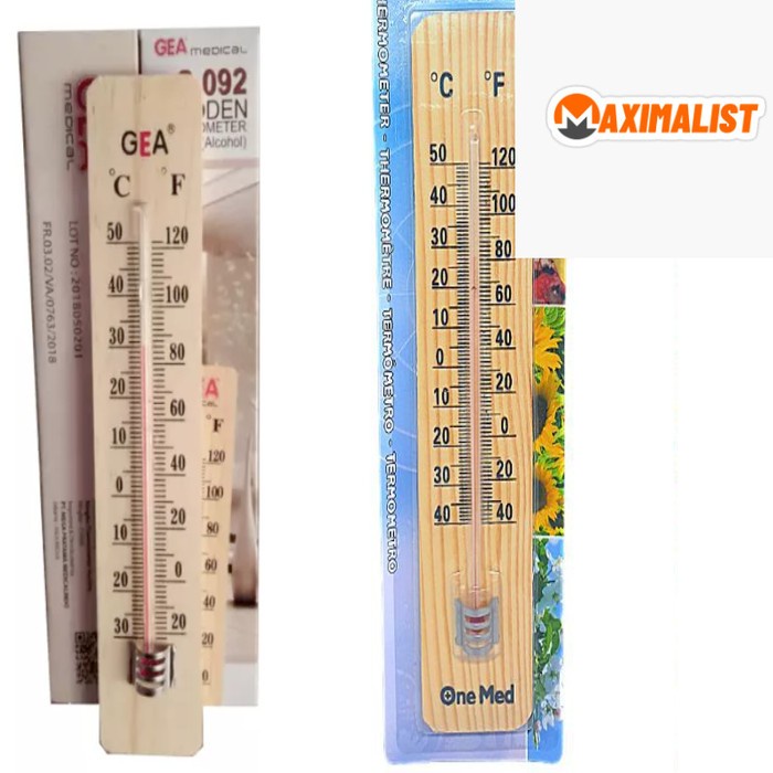 Jual Termometer Kayu - Termometer Ruang Kayu - Termometer Dinding Kayu ...
