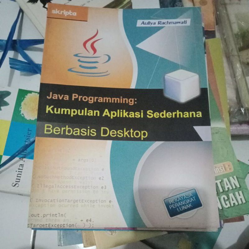 Jual Java programming kumpulan aplikasi sederhana berbasis desktop ...