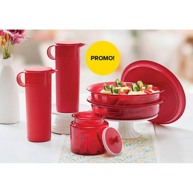 Jual Tupperware Red package | Shopee Indonesia
