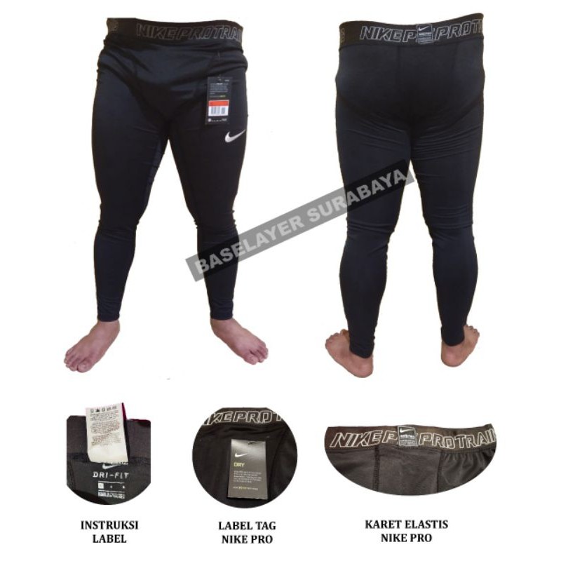 Jual CELANA LEGGING SPORT PANJANG COWOK PRIA JUMBO XXXL BASELAYER ...