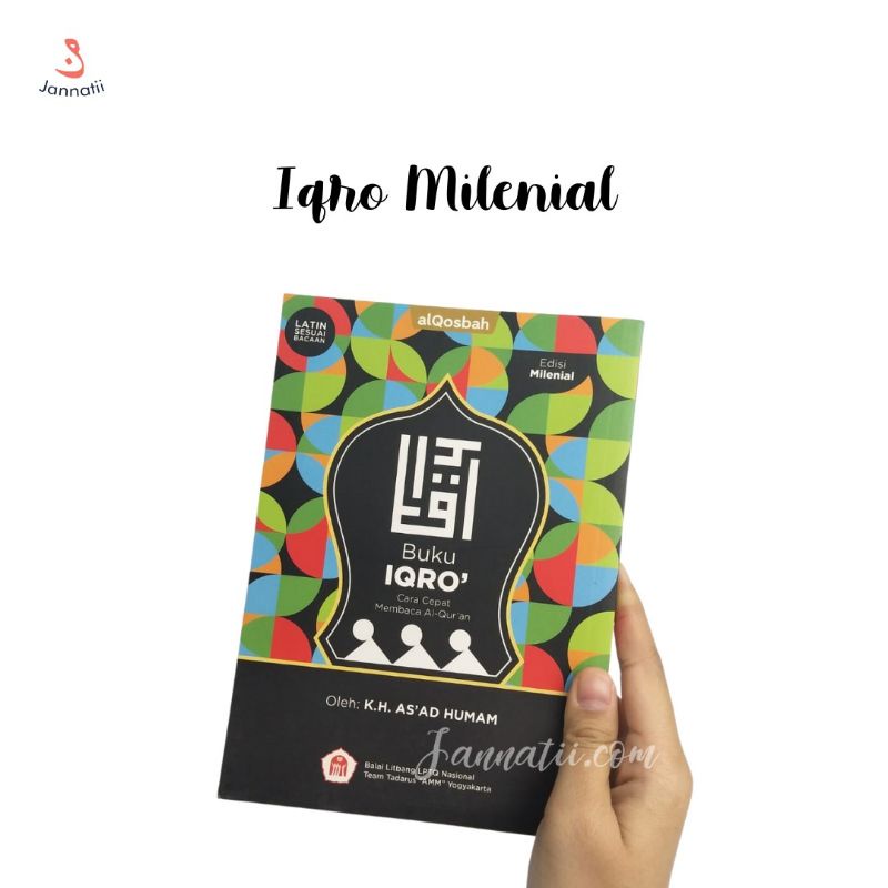 Jual IQRO Milenial - IQRO 1-6 FULL COLOR Dilengkapi Latin Sesuai Bacaan ...