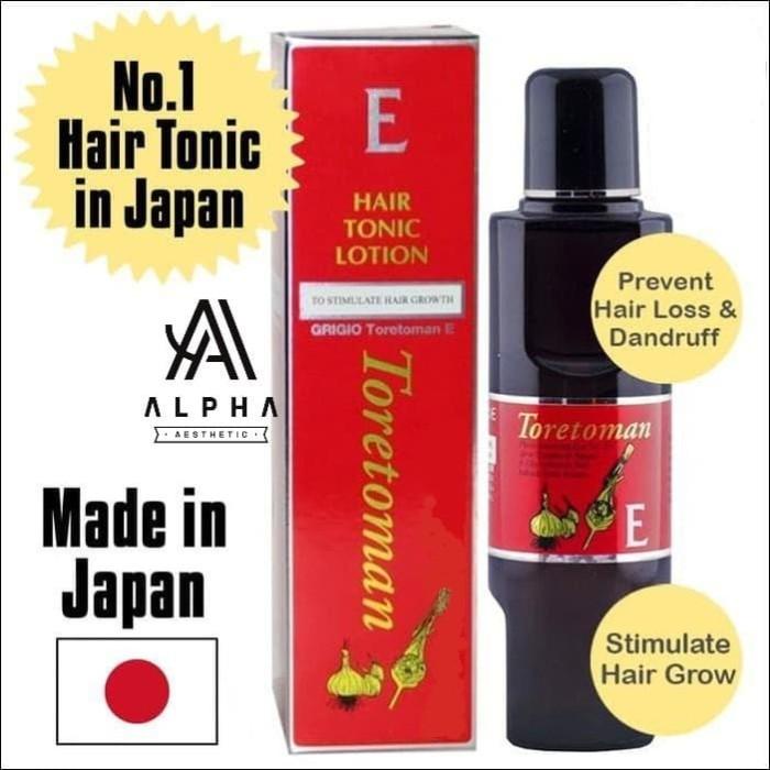 Jual Hair Tonic Grigio Toretoman E Hair Tonic Herbal Rambut Rontok ...