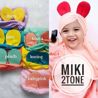 Jual JILBAB ANAK MIKKY KELINCI PONI KERUDUNG ANAK HIJAB BABY JILBAB ...