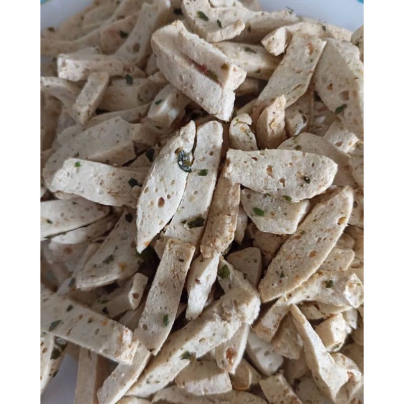 Jual basreng original keripik basreng stik daun jeruk 500gram | Shopee ...