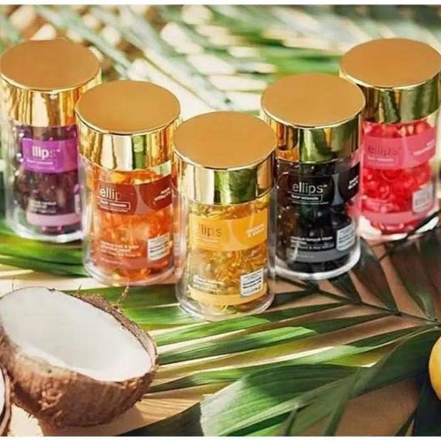 Jual Original Ellips Hair Vitamin Elips Vitamin Rambut Botol Isi 50 ...
