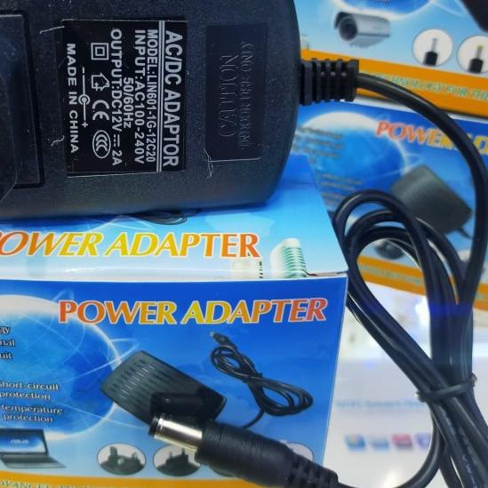 Jual adaptor cctv/dvr 12v 2a asli murni 2a | Shopee Indonesia