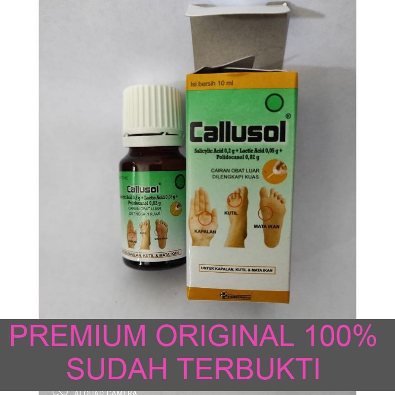 Jual CALLUSOL ORIGINAL OBAT MATA IKAN, KUTIL, KAPALAN | Shopee Indonesia