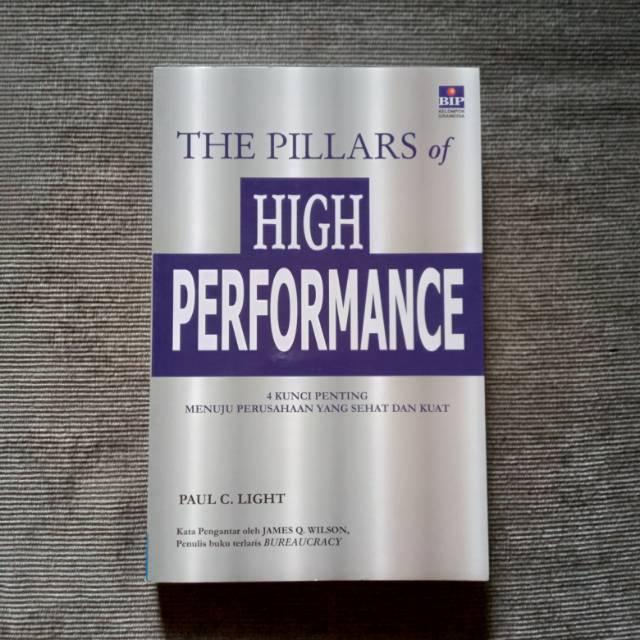 Jual The Pillars of High Performance - Paul C Light | Shopee Indonesia