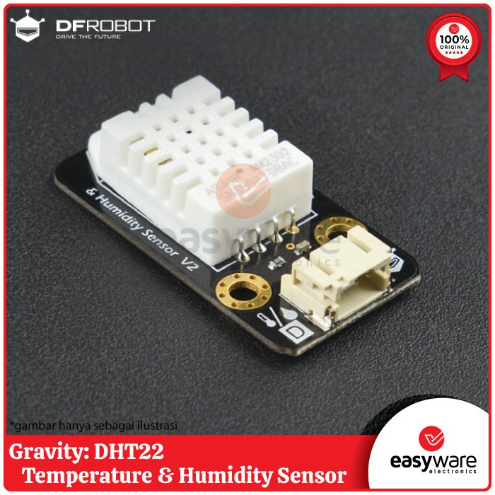 Jual DFRobot DHT-22 DHT22 Temperature & Humidity sensor | Shopee Indonesia