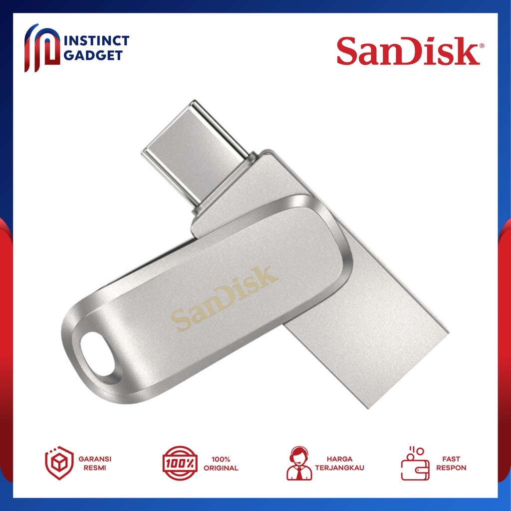 Jual Flashdisk Flash disk 128GB SDDDC4 - Flashdisk Sandisk Ultra Dual ...