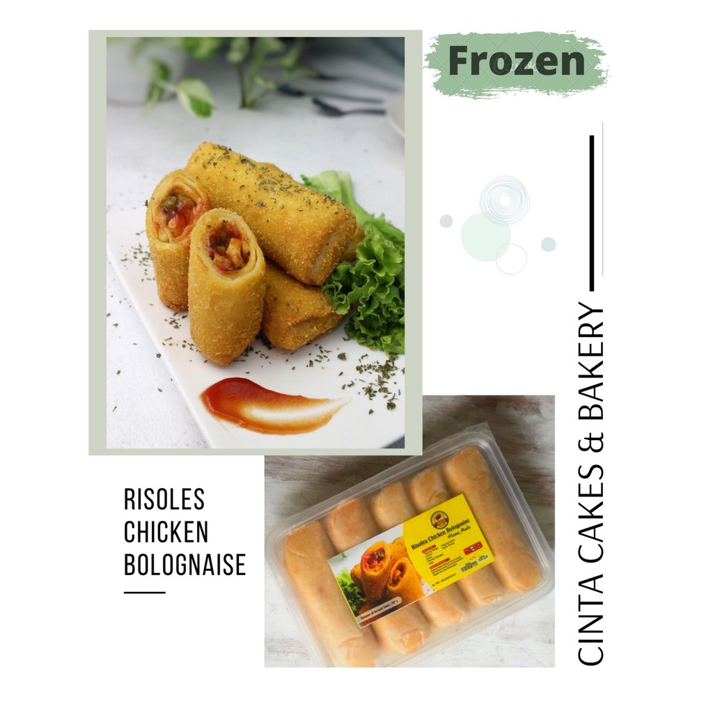 Jual Risoles Chicken Bolognaise Frozen / Frozen Food Home Made isi 7 ...