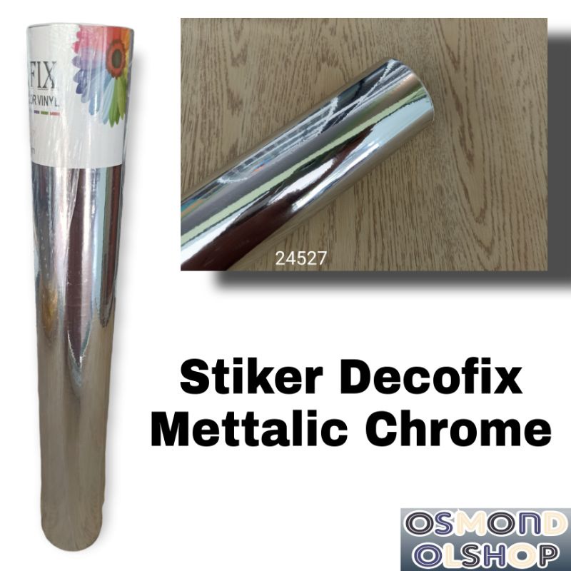 Jual Sticker Scotlite Decofix Mettalic Chrome (Per Meter) | Shopee ...