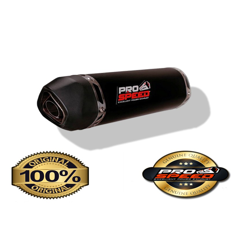 Jual Silencer Only Black Series Prospeed Exhaust | Shopee Indonesia