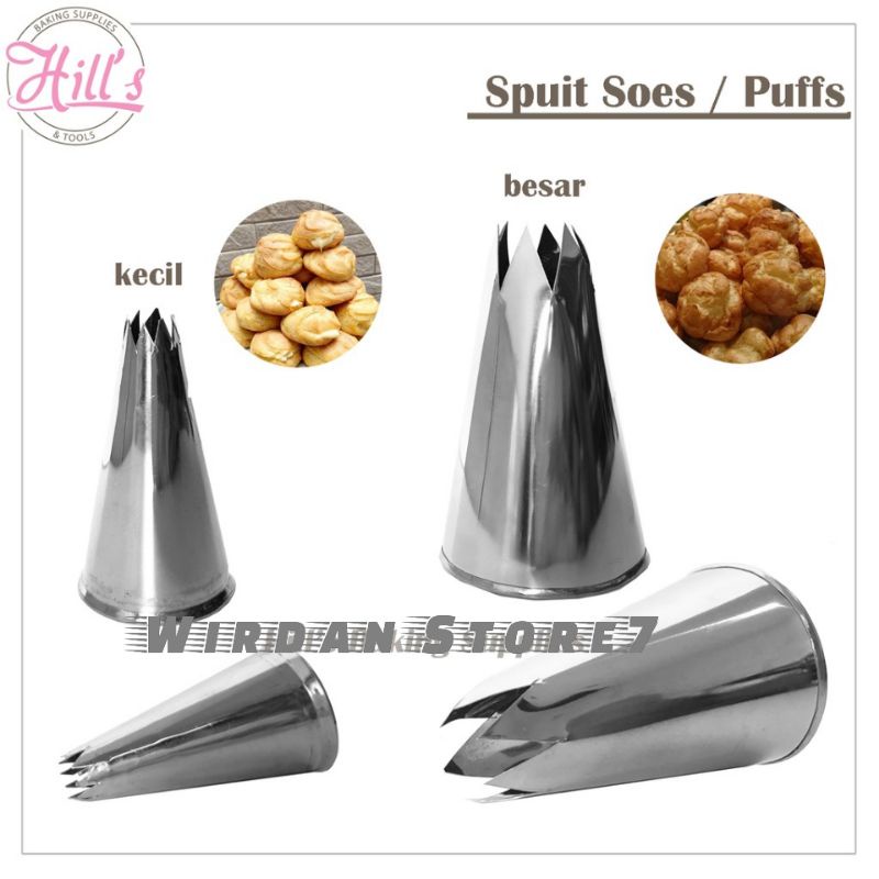 Jual SPUIT SOES BESAR KECIL / KUE SUS / FUF / ECLAIR / CHURROS ...