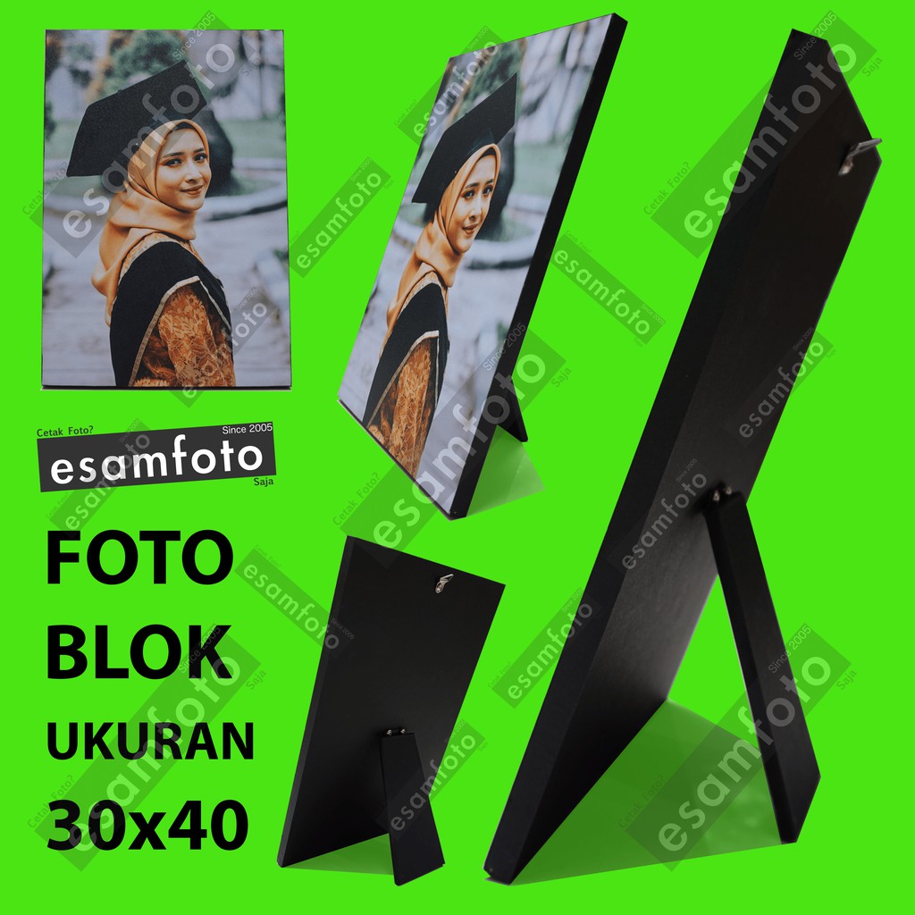 Jual Cetak fotoblok / Foto Blok / Photo Block 12R 30x40 cm | Shopee ...
