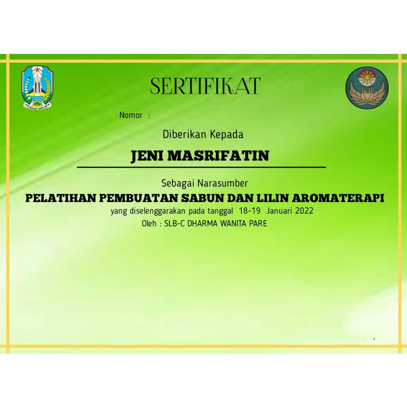 Jual sertifikat pelatihan | Shopee Indonesia