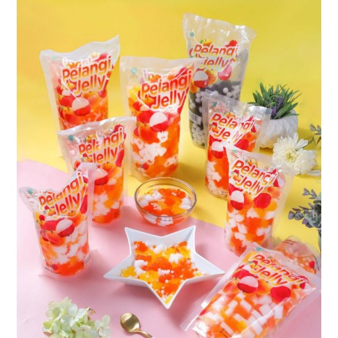 Jual Jelly Rasa Leci & Rasa nata de coco /500gr | Shopee Indonesia