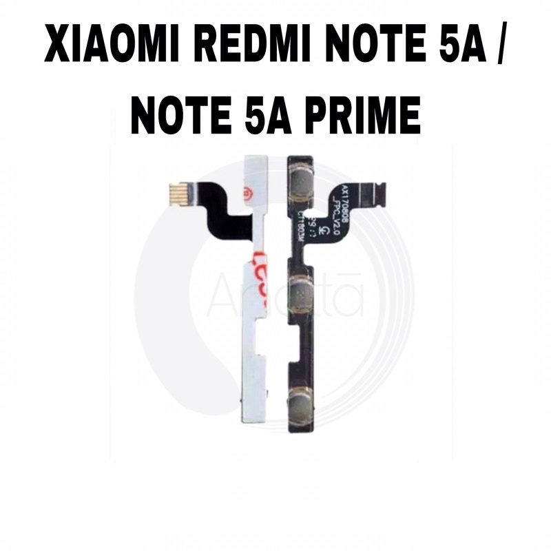 Jual Flexible On Off Volume Xiaomi Redmi Note 5A / Note 5A Prime - Flex Fleksibel Tombol OnOff ...