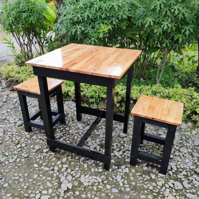 Jual Set meja kafe cafe / kursi kafe / set meja makan / meja restoran | Shopee Indonesia