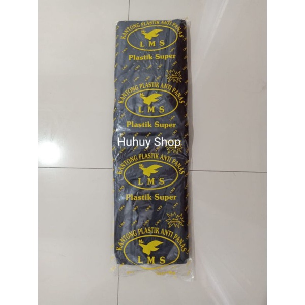 Jual Plastik Packing Hitam Super/Plastik Sampah Tahan Panas Merk LMS ...