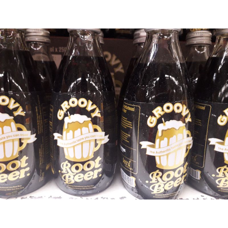 Jual groovy Root beer botol 250ml | Shopee Indonesia