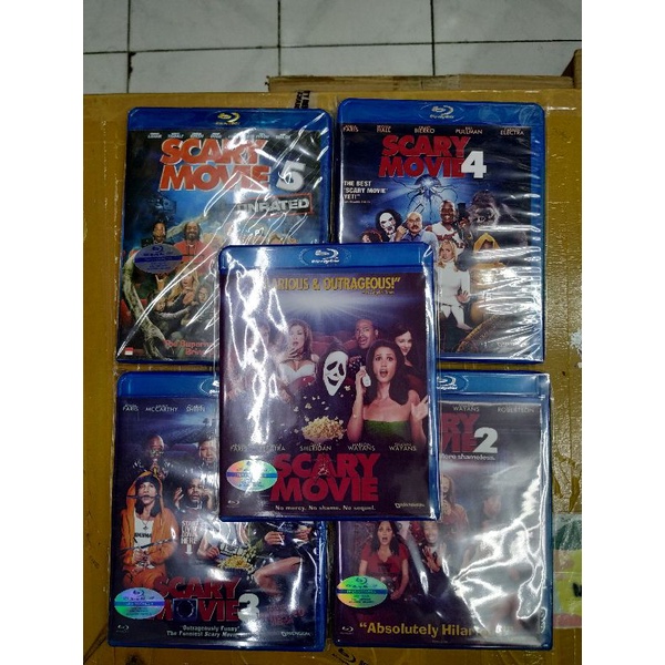 Jual SCARY MOVIE PART 12345 BLU-RAY BLURAY BD BR BLURAYDISC TRUE HD ...