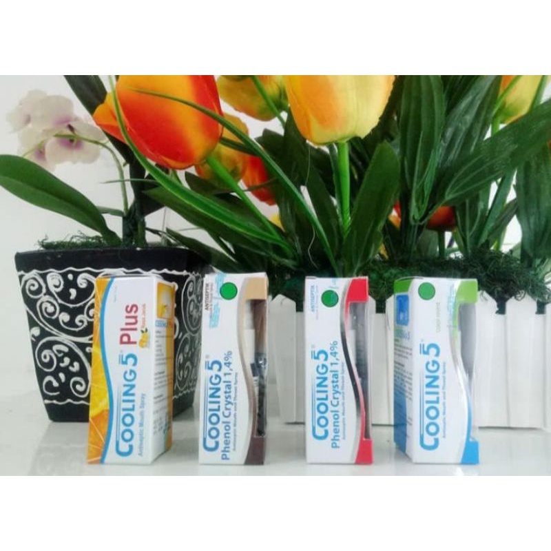 Jual Cooling5 Antiseptik Mouthspray, obat sariawan dan sakit gigi ...